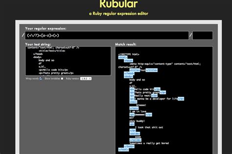 Different Regex Output For Grep Ack And Rubular Stack Overflow
