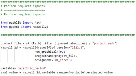 Bug Located In Maxwell2dvariablemanager · Issue 2113 · Ansyspyaedt