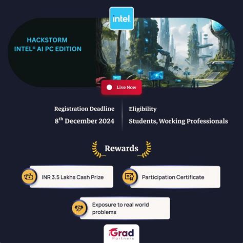 grad partners on linkedin hackstormintel aiinnovation intelchallenge techforgood aiexperts