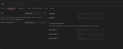 aws authorization failing in postman request help hub postman community