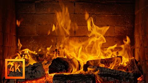 🔥 Fireplace 4K (12 HOURS). Fireplace with Crackling Fire Sounds. Crackling Fireplace 4K - YouTube