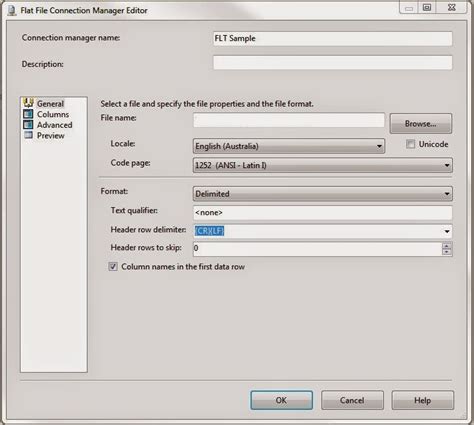 SQL Code Space SSIS Design Pattern Handling Flat File With Variable Column Numbers