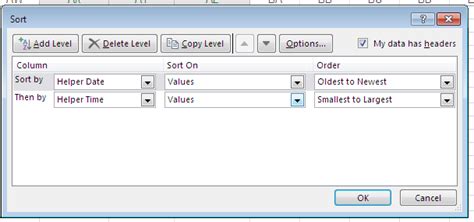 Microsoft Excel Sorting By Time Ignoring Date Super User
