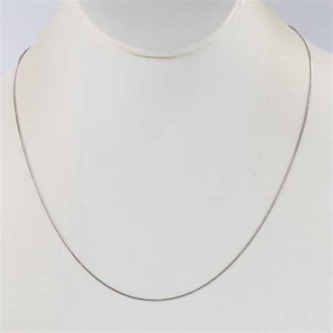 10kt White Gold Necklace Property Room