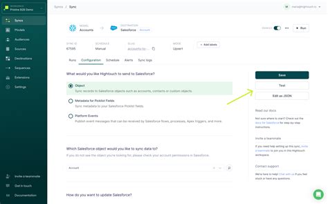 Syncs Hightouch Docs