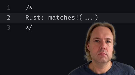 Язык Rust Matches Youtube