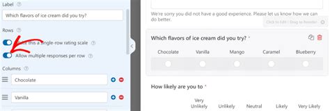 How To Add Matrix Survey Questions To A Form With Template