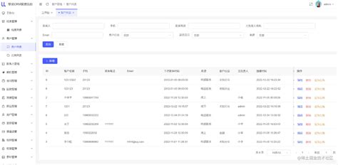 crm客户关系管理系统—java spring boot mybatiscrm客户关系管理系统是一种通过统一管理客户信息 掘金