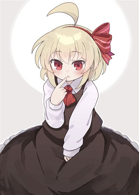 Rumia Touhou Drawn By Kibisake Danbooru