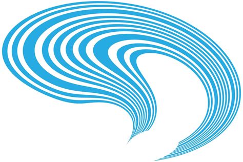 Simple Abstract Sky Color Creative Geometric Wavy Line Pattern 54706072