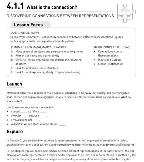Core Connections 3rd Edition Updates And Upgrades To A Great Middle School Math Program Cpm