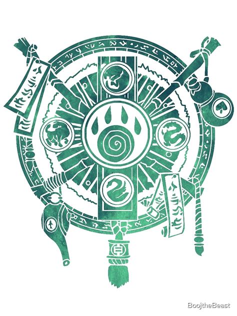 Monk Crest By Boojthebeast Redbubble