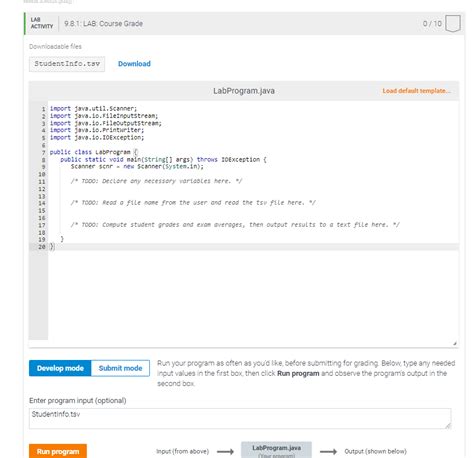 Solved JAVA ONLY DO NOT CHANGE ANY CODING THAT IS ALREADY Chegg Com