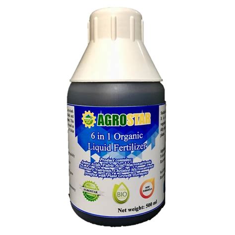 6 In 1 Organic Liquid Fertilizer New Formula Amino Acids Fulvic Acids Macronutrients