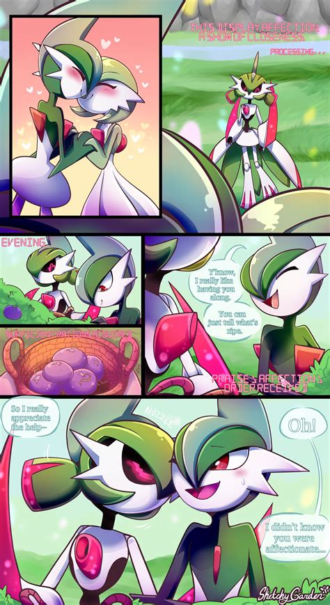 Gardevoir Gallade And Iron Valiant Pokemon Drawn By Sketchygarden Danbooru