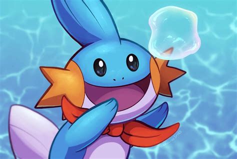 Mudkip Commission By IcelectricSpyro On DeviantArt Mudkip Pokemon Pikachu
