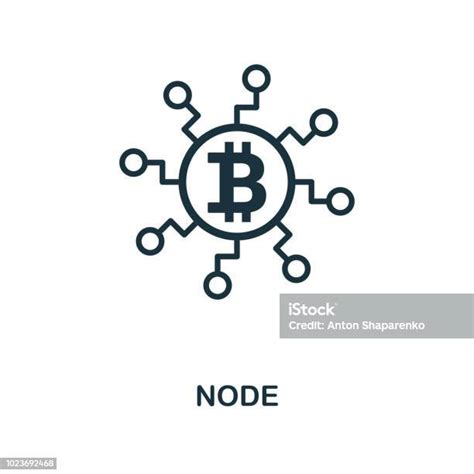 노드 아이콘입니다 암호화 통화 아이콘 컬렉션에서 흑백 스타일 디자인입니다 Ui입니다 픽셀 완벽 한 간단한 그림 노드 아이콘입니다 웹 디자인 애플 리 케이 션 소프트웨어 인쇄