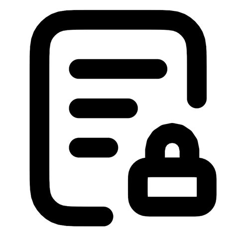 File Lock 02 Vector SVG Icon - SVG Repo