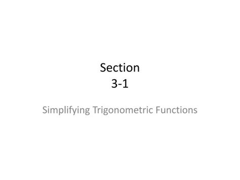 ppt section 3 1 powerpoint presentation free download id 6286036