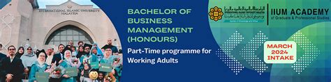 Bachelor Degree Part Time UTM IIUM