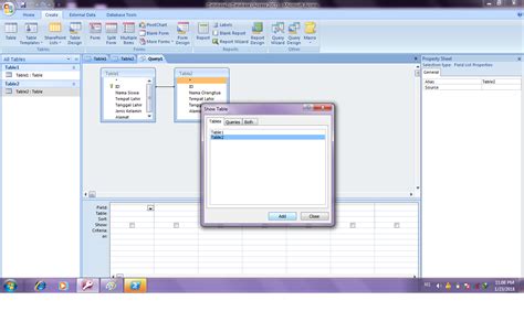 cara membuat database sekolah dengan microsoft access tutorly id