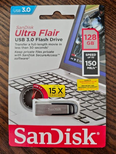 Sandisk Ultra Flair GB Computers Tech Parts Accessories Hard Disks Thumbdrives On