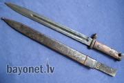 Советский штык образца 1938 года к самозарядной винтовке СВТ-38.