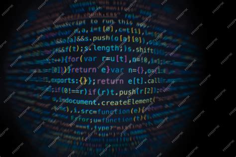 Premium Photo Software Developer Code Abstract Computer Script Code Software Developer Code