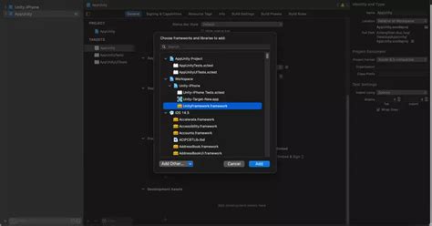 Thêm Unity vào trong ứng dụng iOS của bạn AI Design Thiết kế web theo yêu cầu tại Hồ Chí Minh