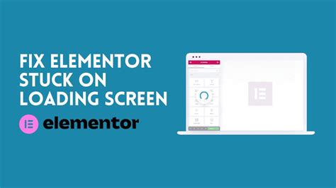 fix elementor stuck on loading screen elementor white screen error