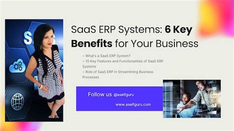 Saas Erp Systems 6 Key Benefits For Your Business