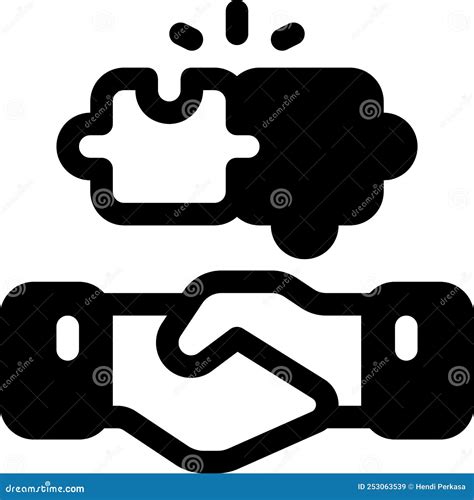 协作字形样式图标设计符号和插图矢量 向量例证 插画 包括有 排行 合作 要素 总公司 公司 合伙企业 253063539