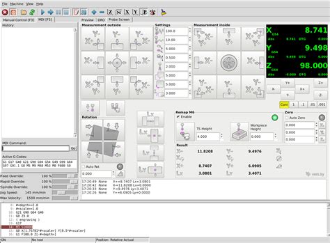 Work With Probe In LinuxCNC V