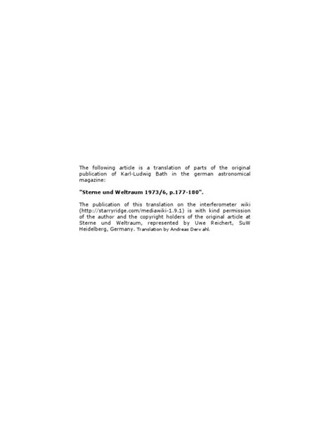 Bath Interferometer English High Res Pdf Lens Optics Interferometry