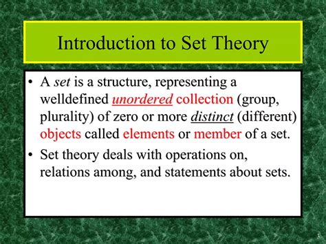Set Theory Ppt