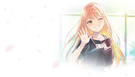 Safebooru 1girl Artist Request Black Shirt Blunt Bangs Blurry Blurry