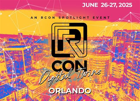 🚀 Reality Capture Network To Host R Con Digital Twins In Orlando Fl The Future Of Digital Twin