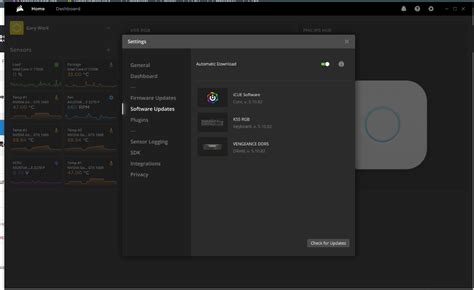 murals option missing icue software troubleshooting corsair community