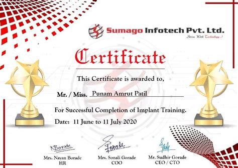 Patil Punam On Linkedin Trainingcompletion