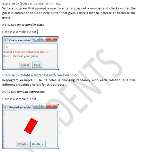 Solved Exercise Guess A Number With Help Write A Program Chegg