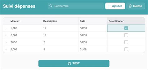 delete selected row not working ask for help glide community