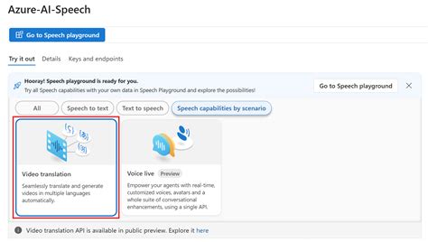 How To Use Video Translation Speech Service Azure Ai Services