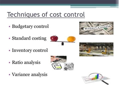 Cost Control And Reduction