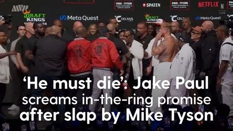 Mike Tyson Vs Jake Paul Fight Script Leaked Showing Exact Round Of Knockout Mirror Online