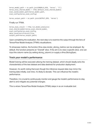 Model Validation Techniques In Machine Learning Pdf Technology Industry Industries