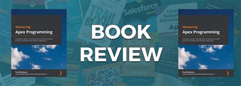 Mastering Apex Programming Book Review Salesforce Admin To Architect