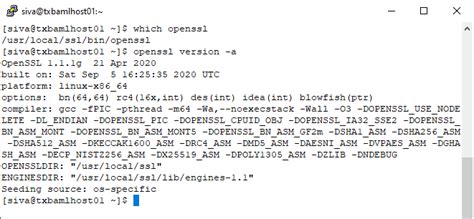 Installing OpenSSL On CentOS Sivamisra