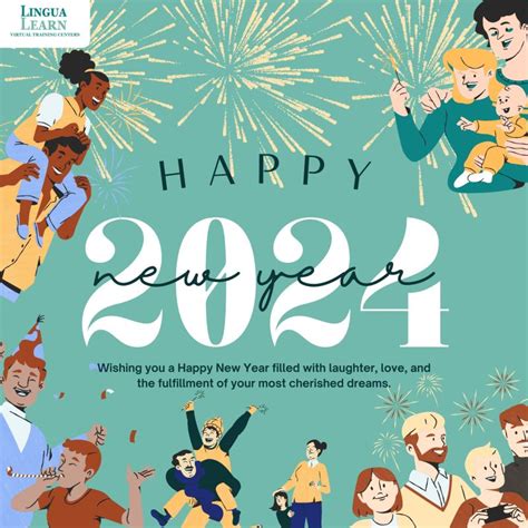 Lingua Learn On Linkedin Hello2024 Newbeginnings Cheerstoanewyear