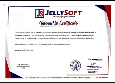 Pavithra A On Linkedin I Am Excited To Share That I Have Successfully Completed My First Web