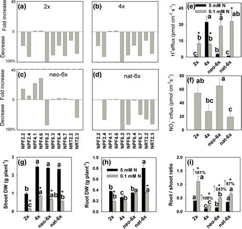 Effects Of Low N Condition On The Expression Of Root Nitrate
